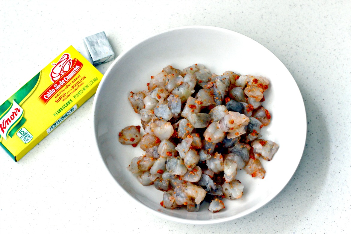 Canapés de Ceviche de Camarones